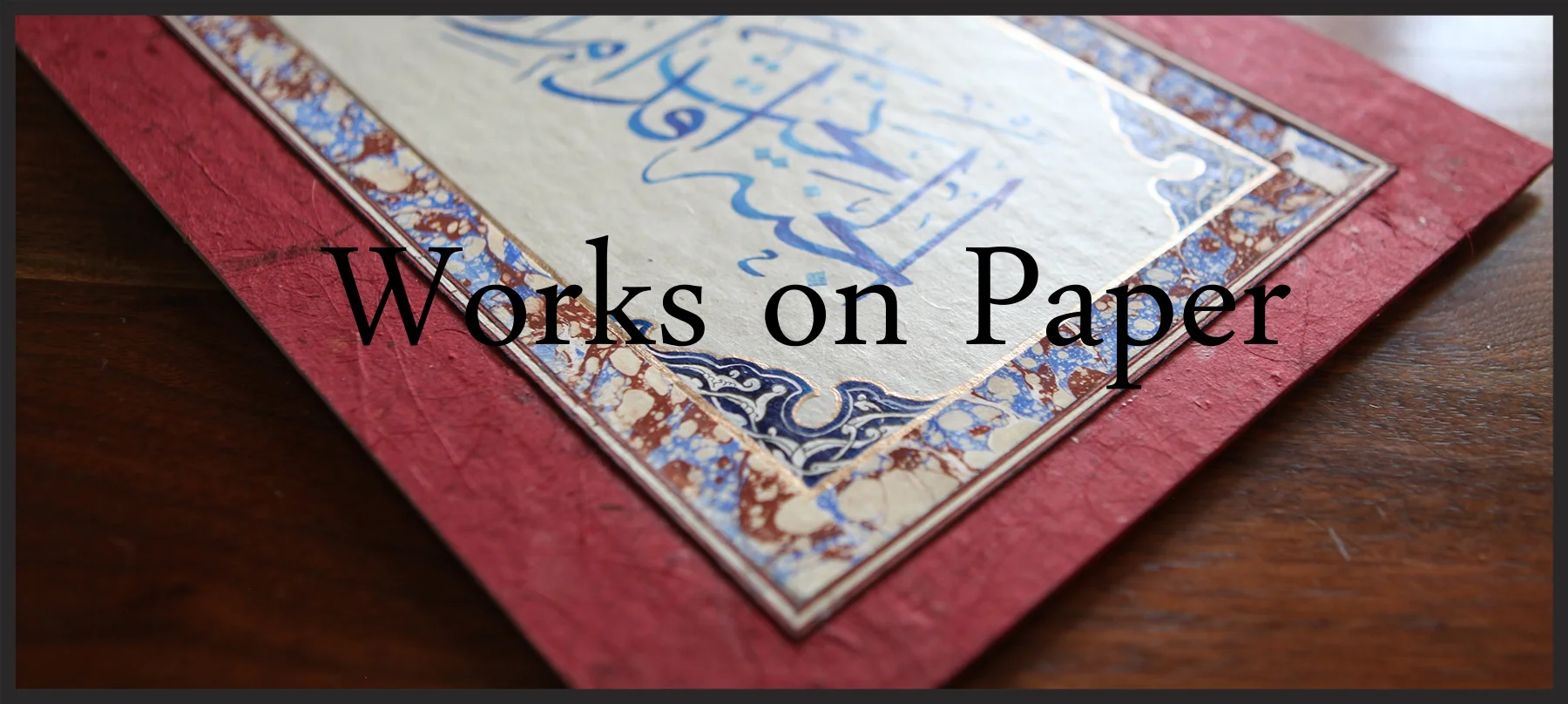 Josh Berer- Handwritten Arabic Calligraphy