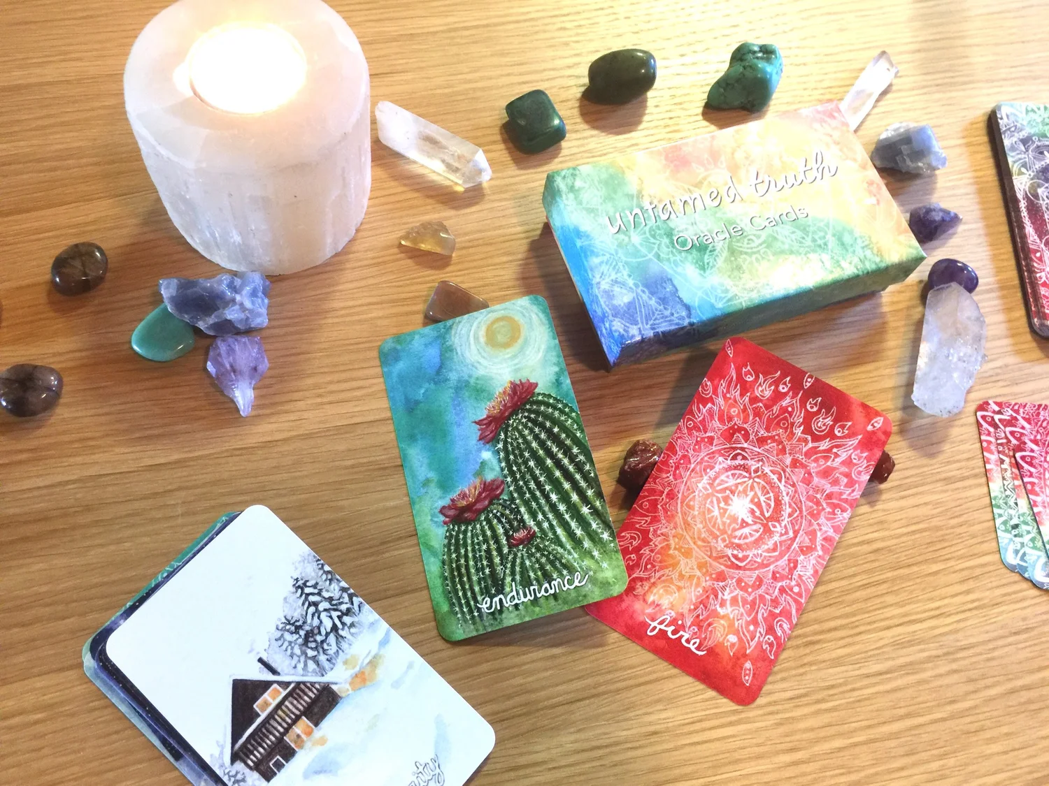 Untamed Truth Oracle- Tree Talker Art | Rachael Caringella