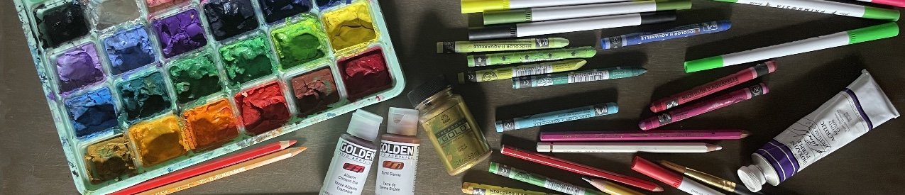 My Favorite Art Supplies- Tree Talker Art | Rachael Caringella