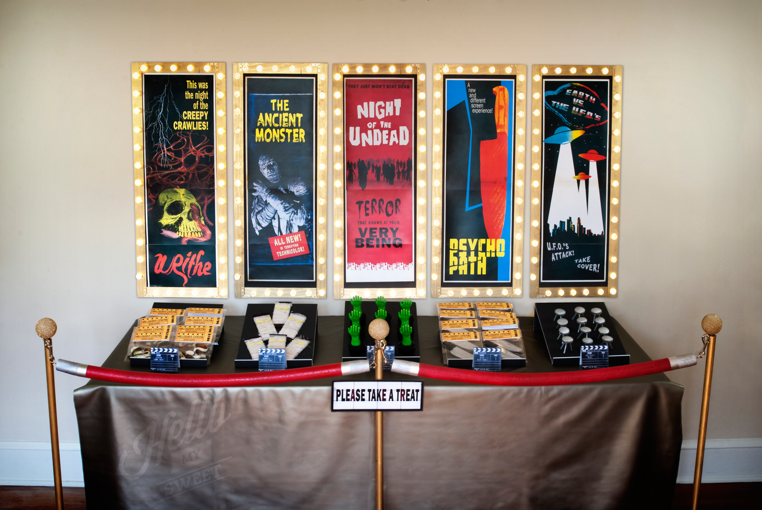 Vintage Movie Halloween Party — Hello My Sweet — Throw a fabulous, fun ...