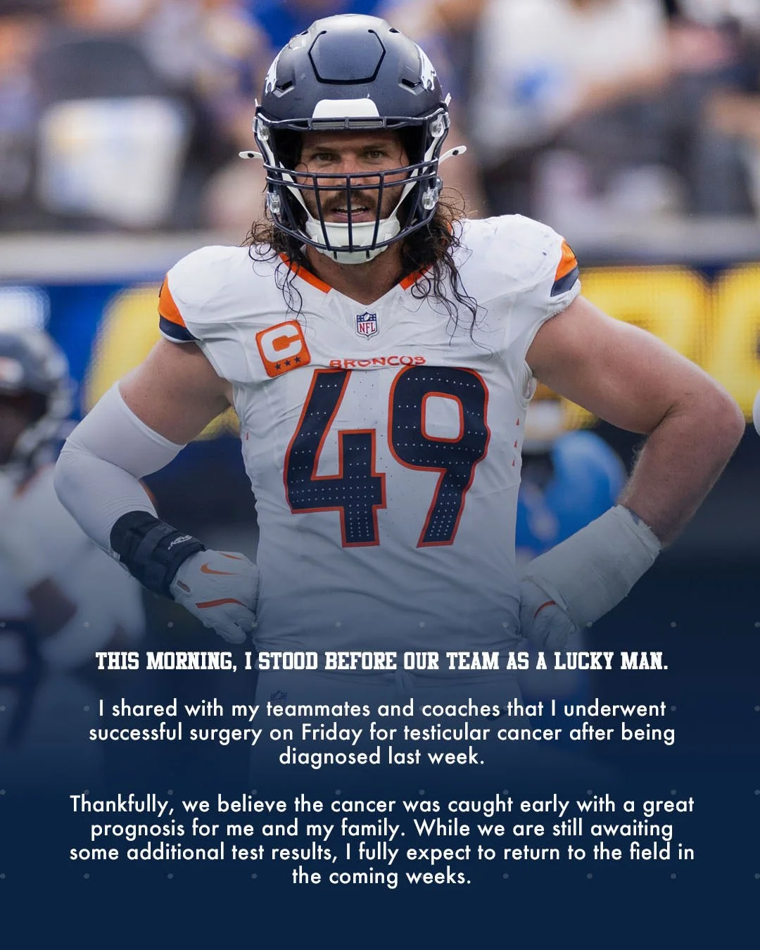 Alex Singleton Testicular Cancer Diagnosis: NFL Test Lead to Early ...