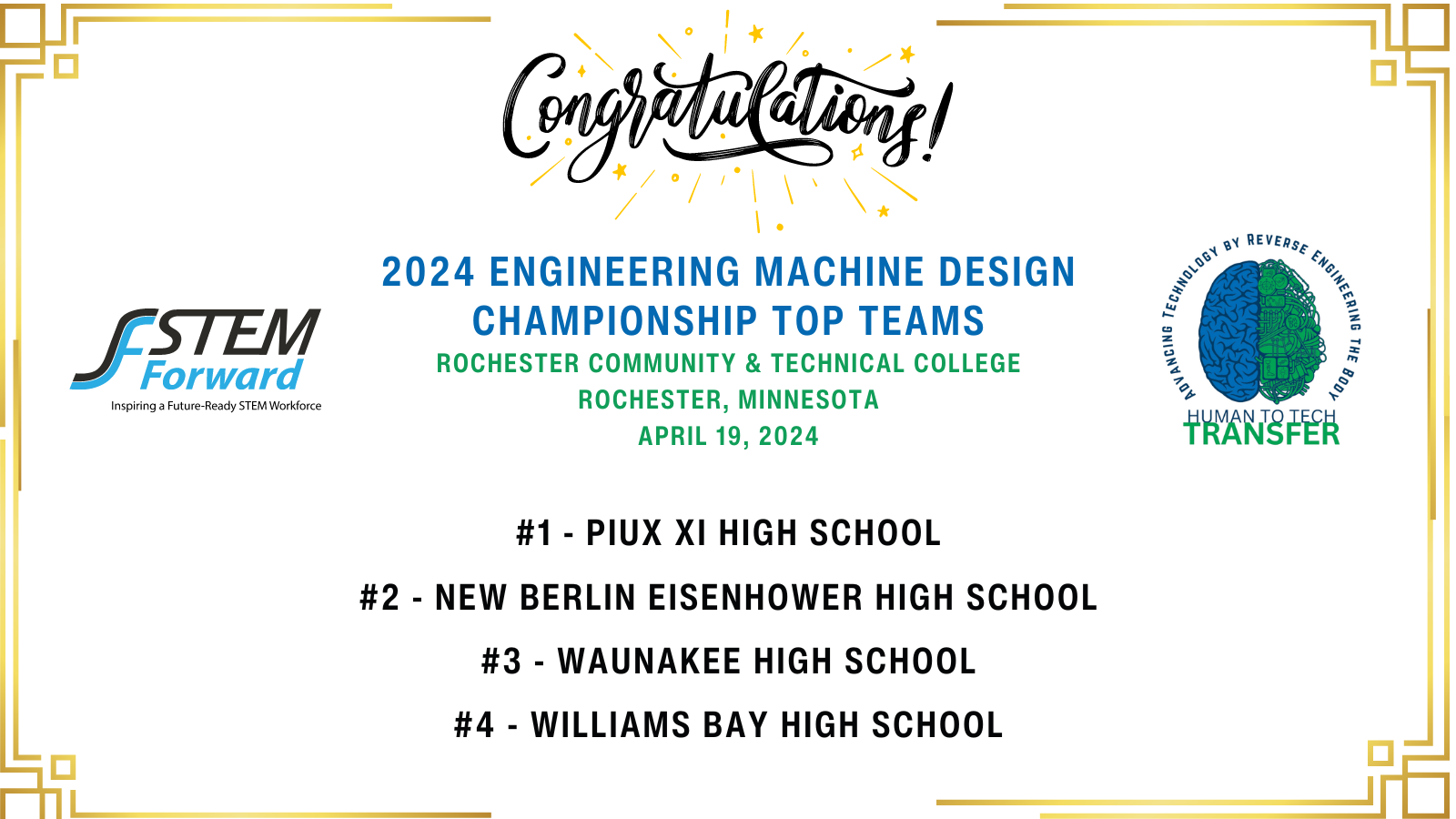 Engineering Machine Design Contest — STEM Forward