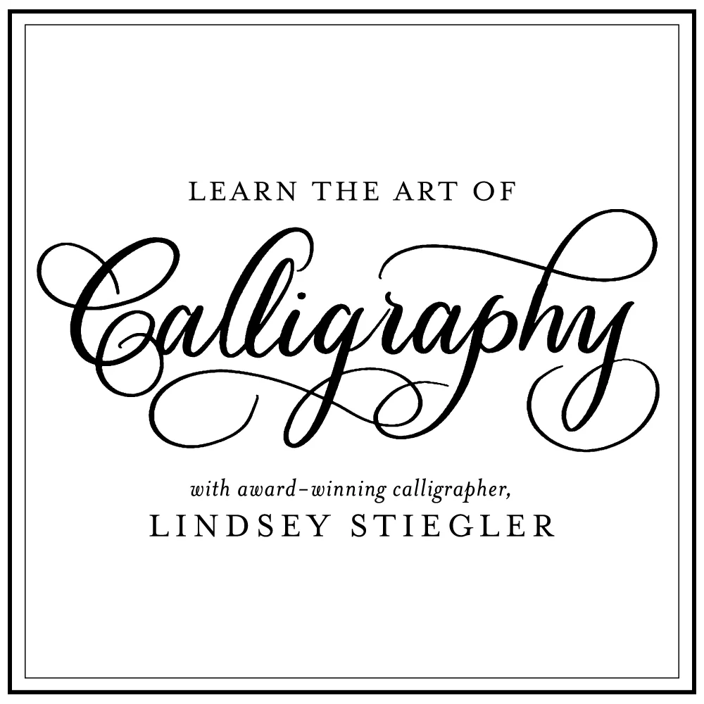 Intro to Modern Calligraphy — Soiree Signatures