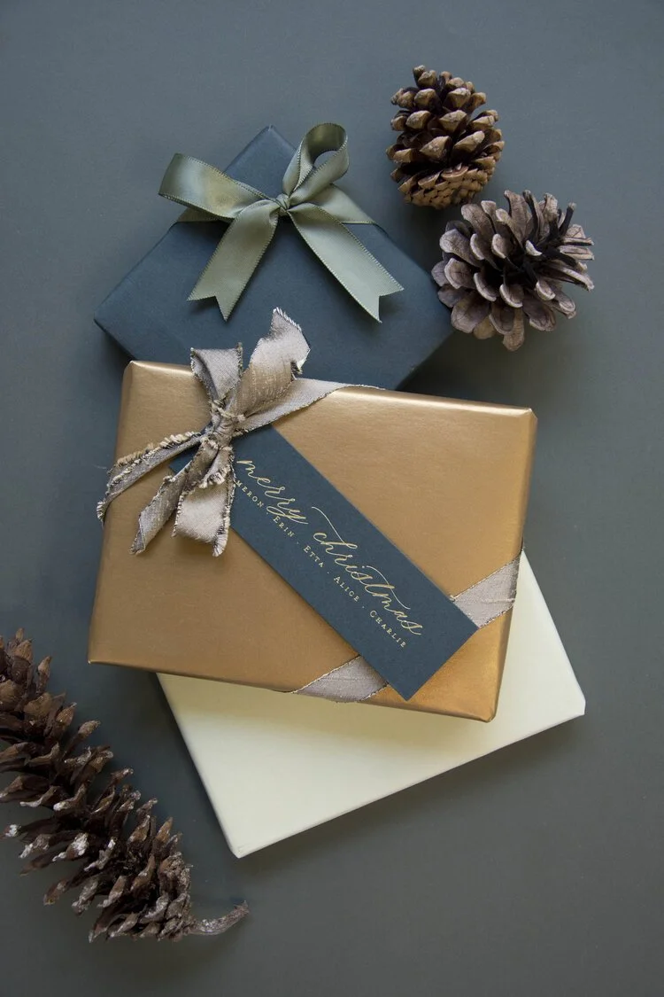 Holiday Gift Tag Ribbon