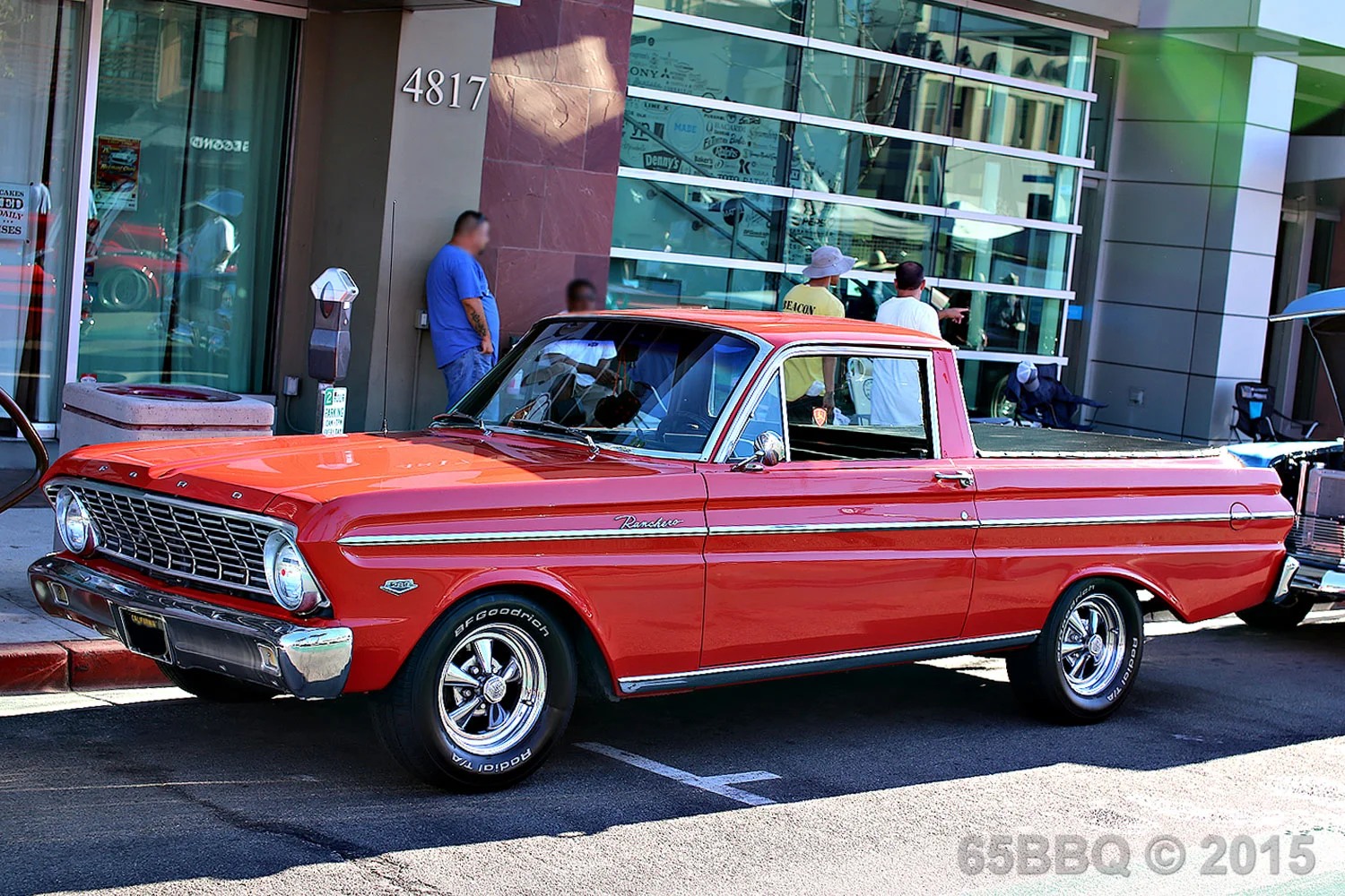 Ford Ranchero car show photographs — The Ranchero & The Blue Q