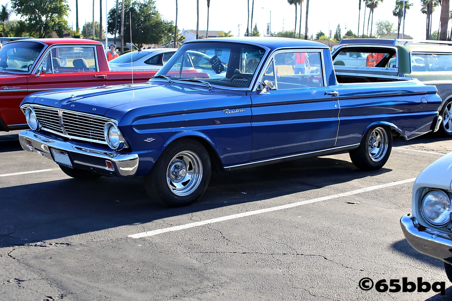 Ford Ranchero car show photographs — The Ranchero & The Blue Q
