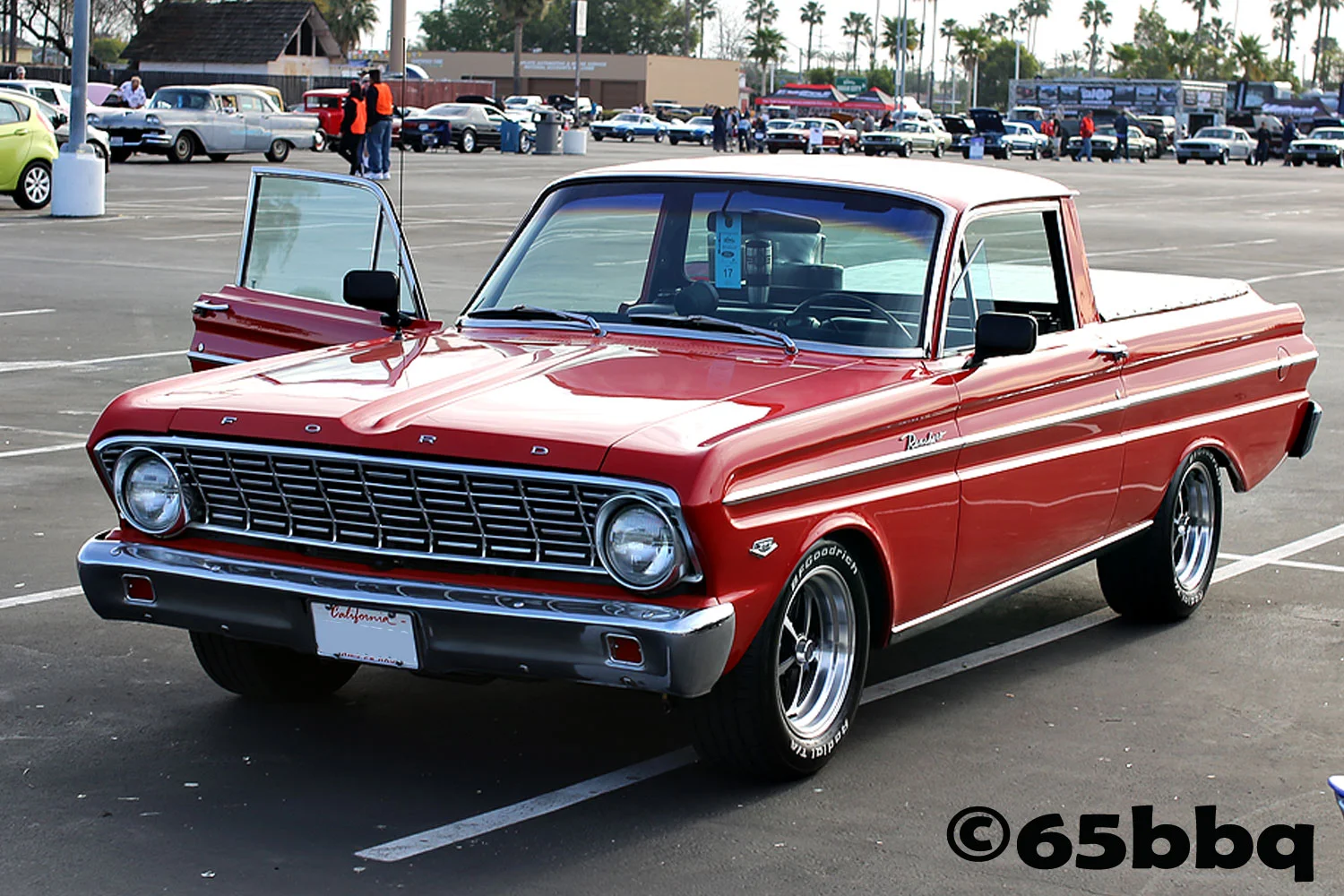 Ford Ranchero car show photographs — The Ranchero & The Blue Q