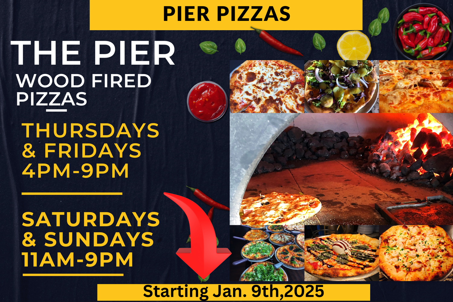 Menu — The Pier