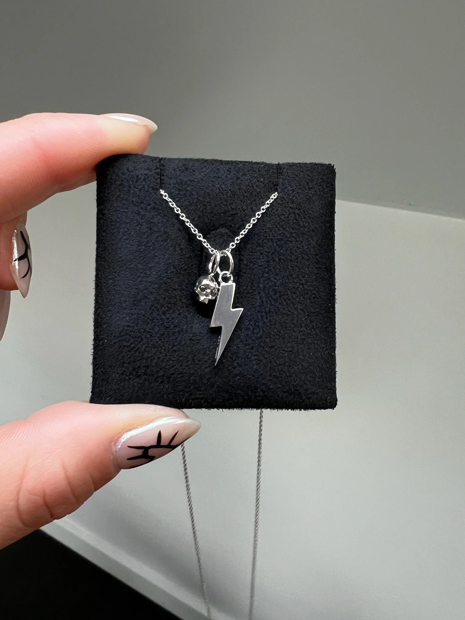 Skull & Bolt Necklace — Iz&Co.