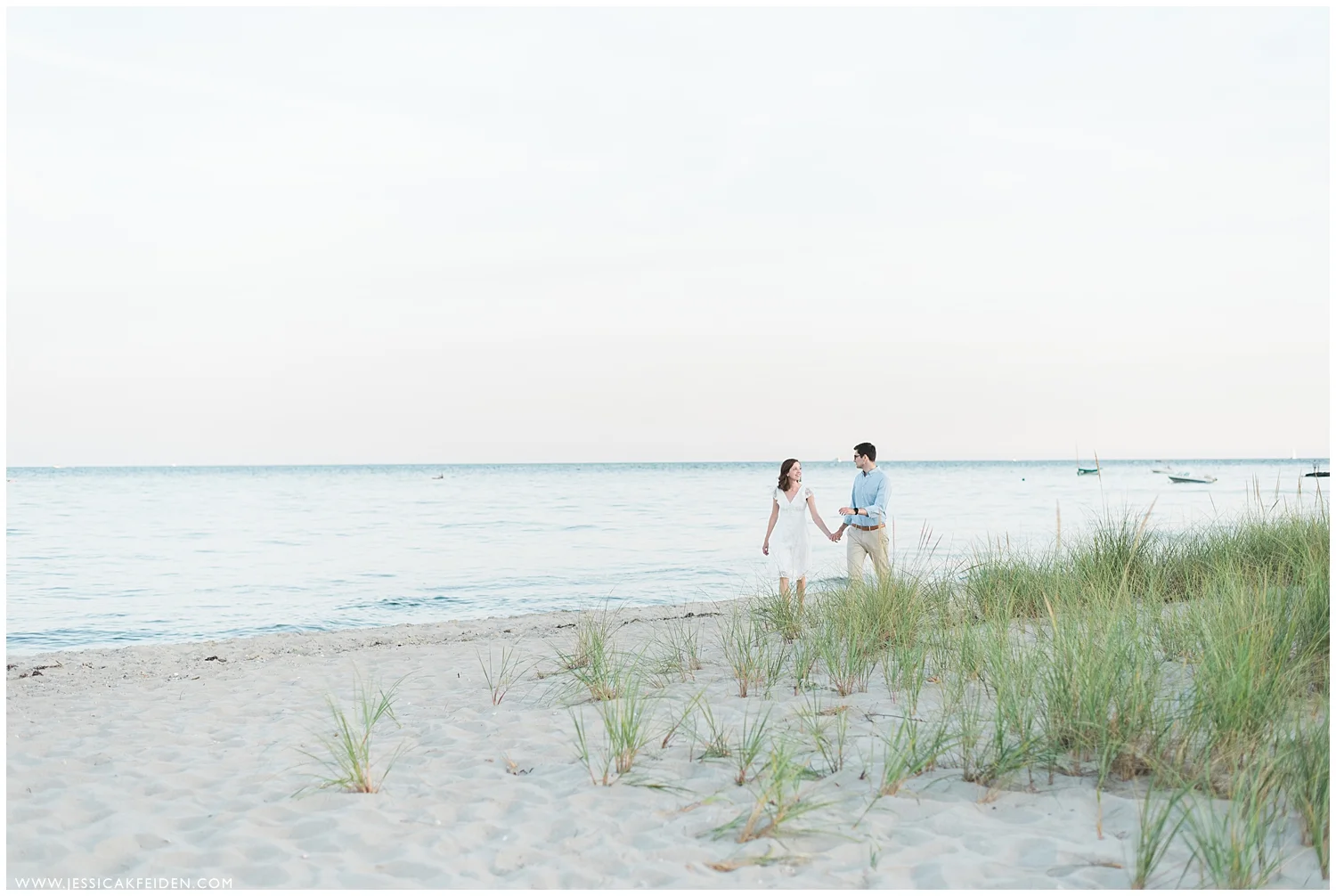 Oregon Beach - Cotuit Engagement Session | Casey + Greg - Jessica K ...