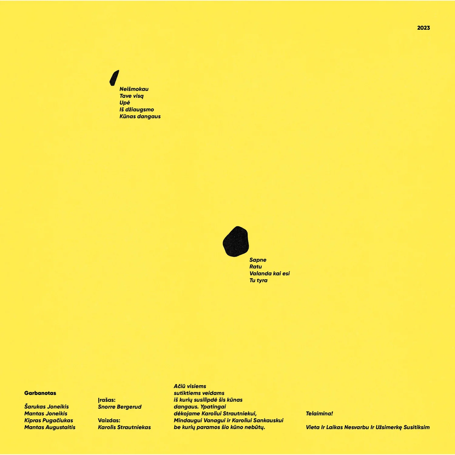 Kūnas Dangaus — STRAUTNIEKAS illustration