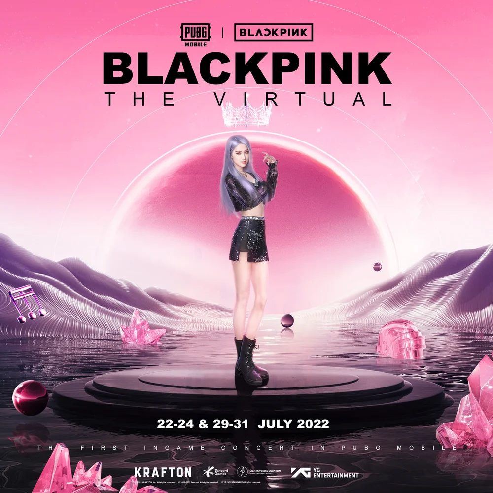 Blackpink x PUBG Mobile: The Virtual — Greysuitcase