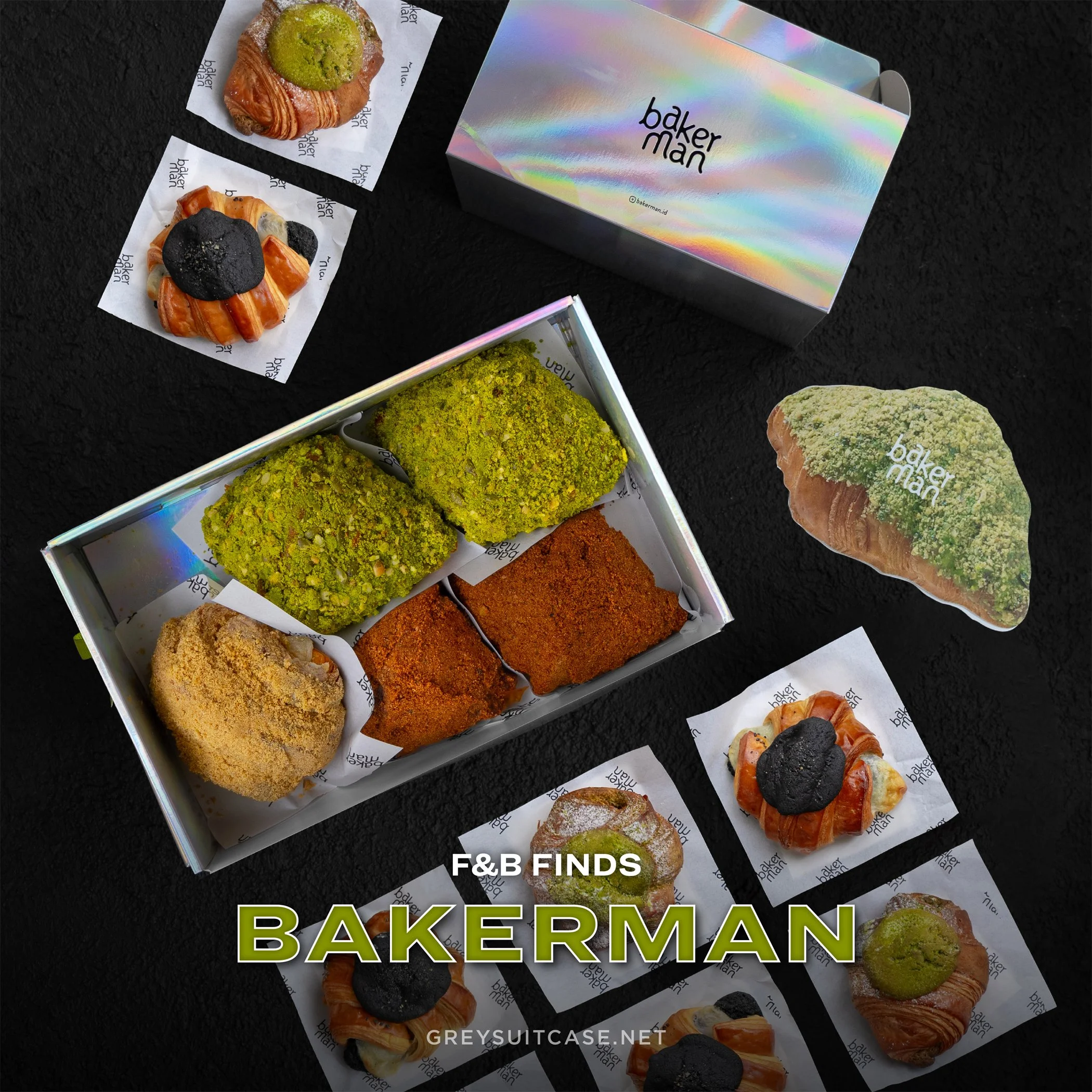 Bakerman Dirty Croissants & Cookies Mochi Croissants — Greysuitcase