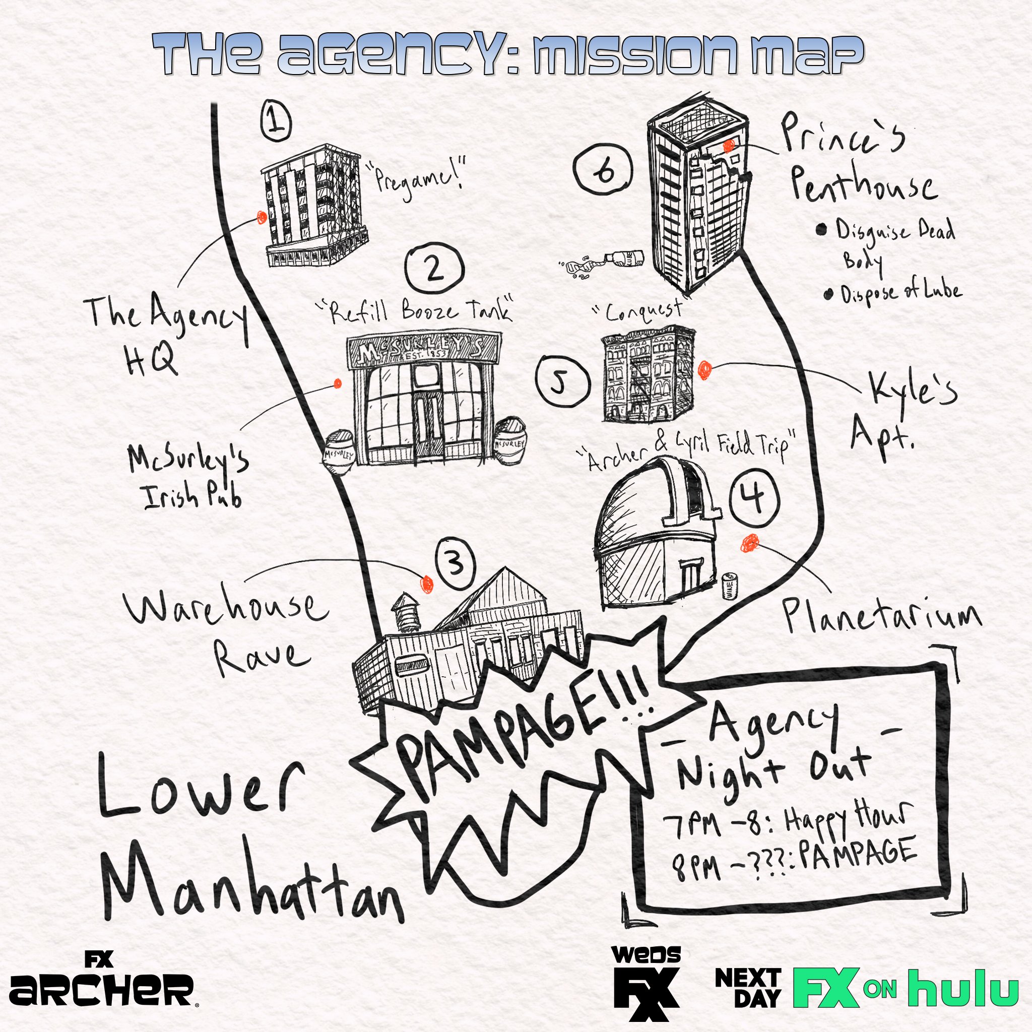 Archer Mission Maps — MICHAEL IMMERMAN