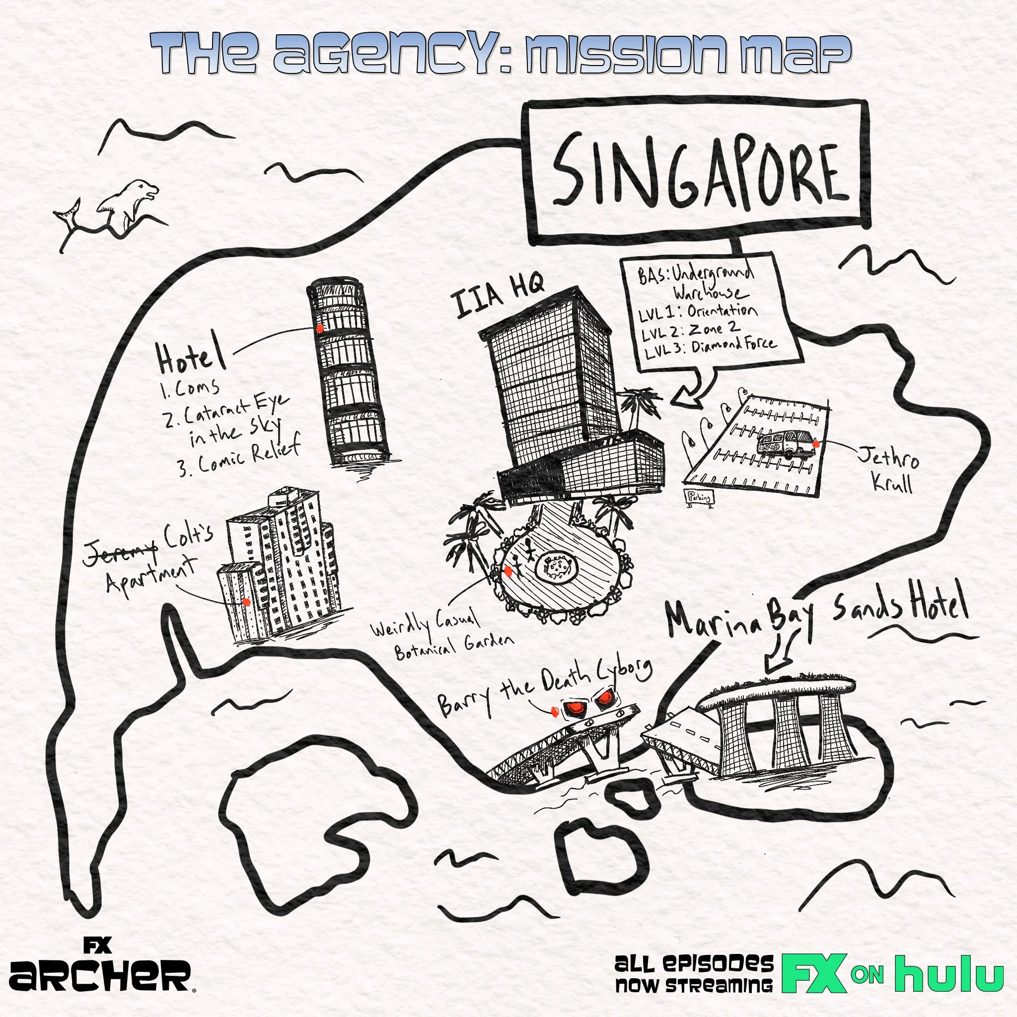 Archer Mission Maps — MICHAEL IMMERMAN