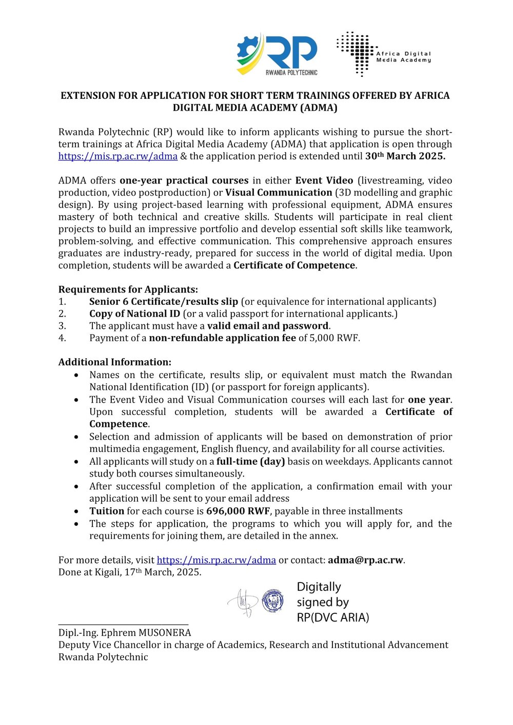 Africa Digital Media Academy