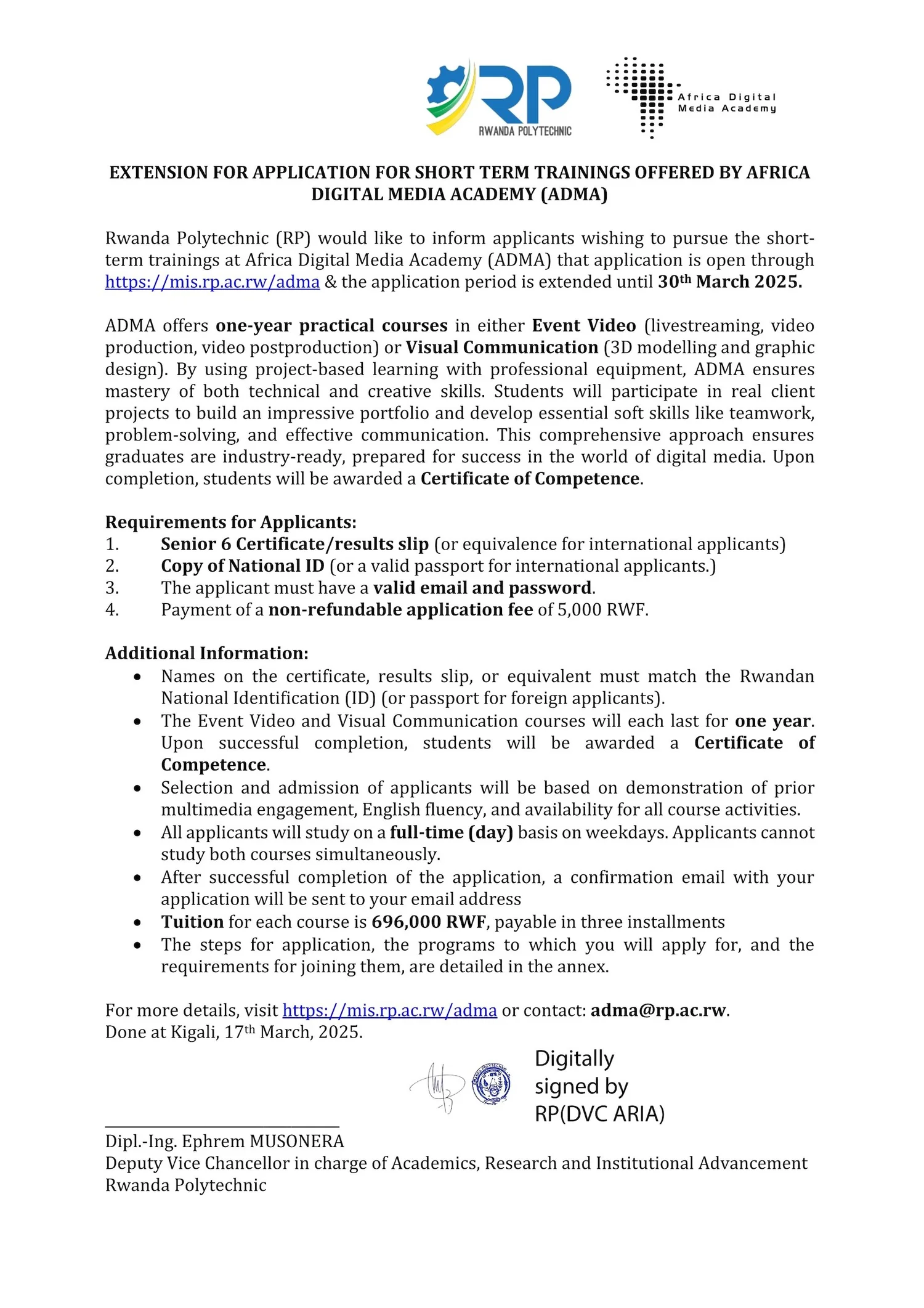 Africa Digital Media Academy