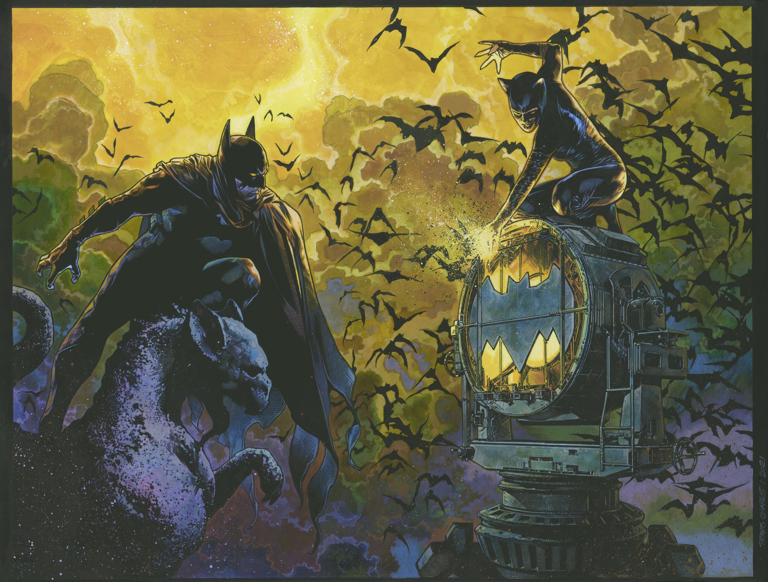 COVERS / DC — TRAVIS CHAREST ART