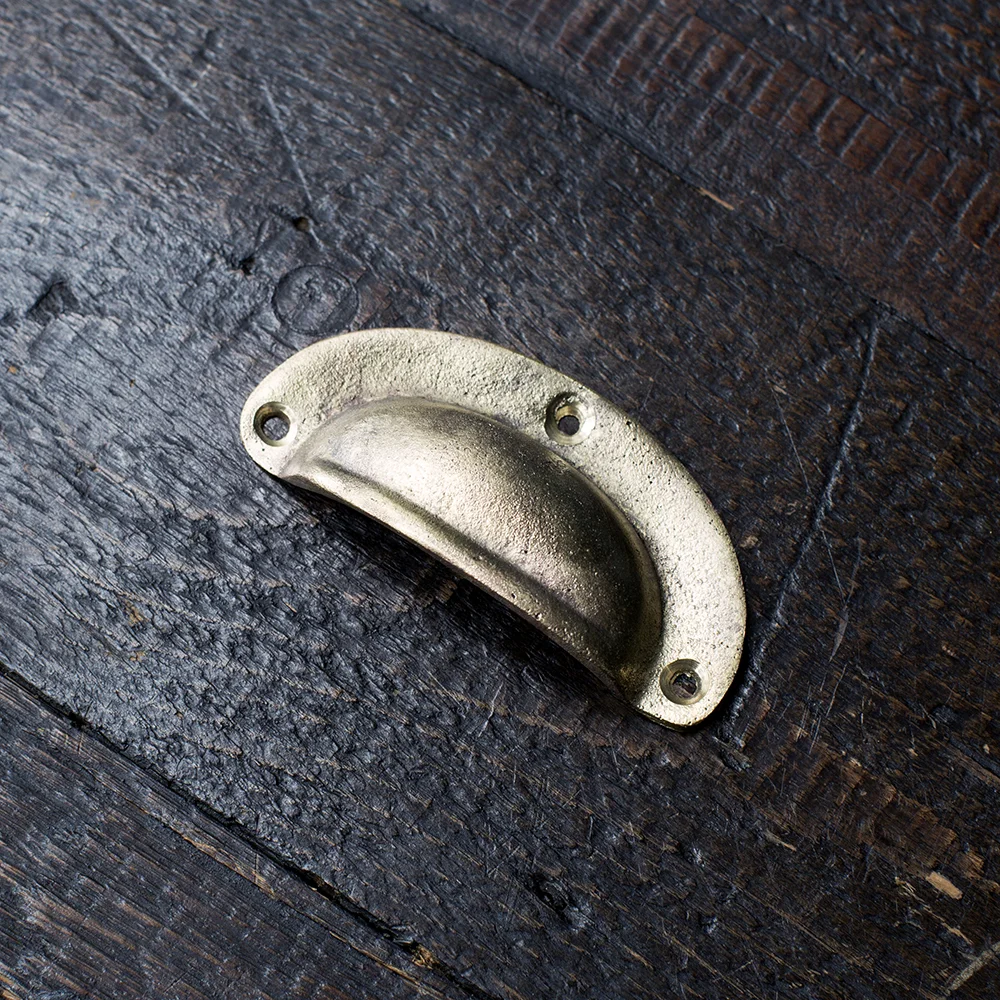 Dan Handle, Cast Brass — Mark Lewis Interior Design