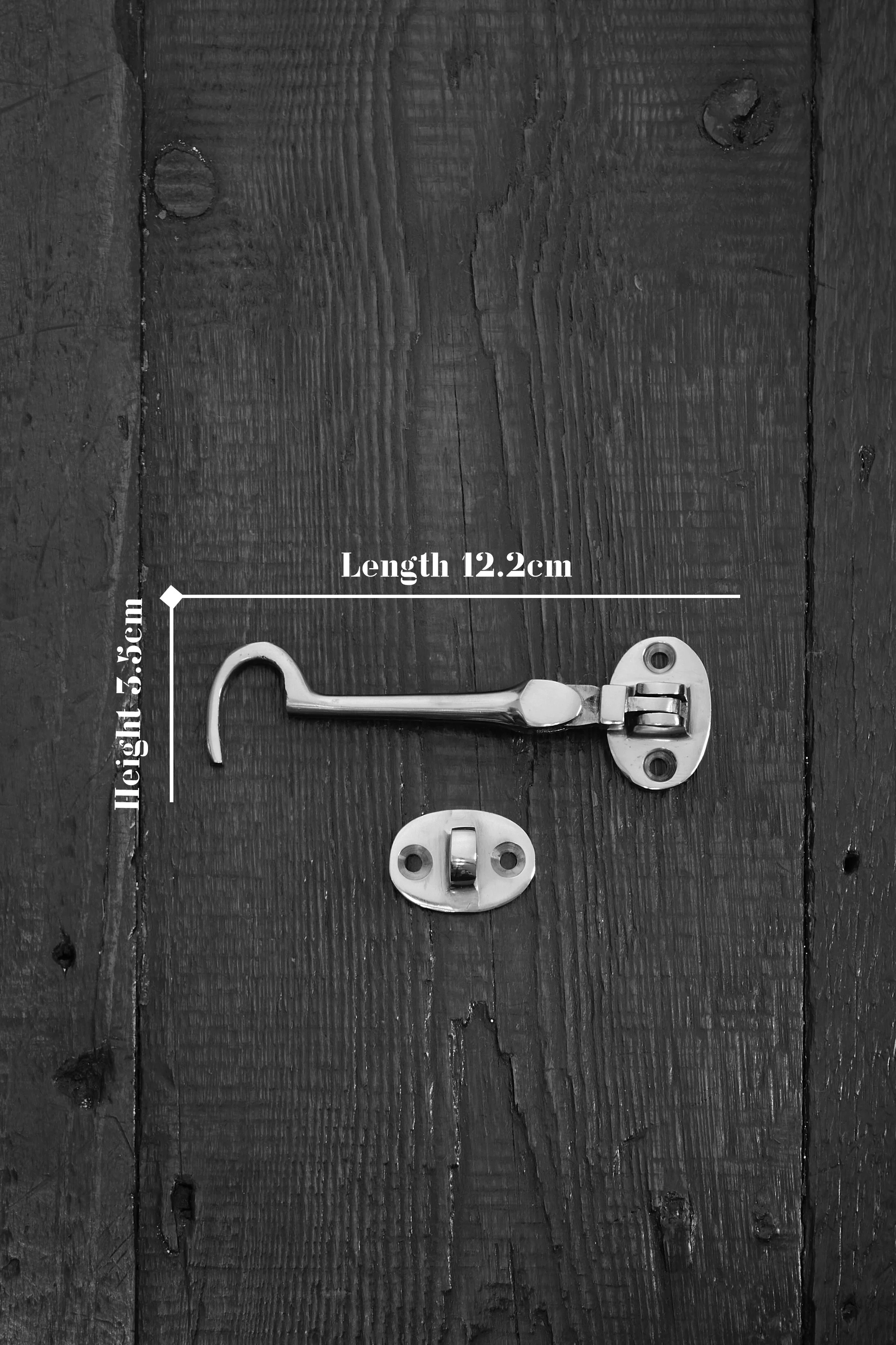 Cabin Hook, Solid Brass — Mark Lewis Interior Design