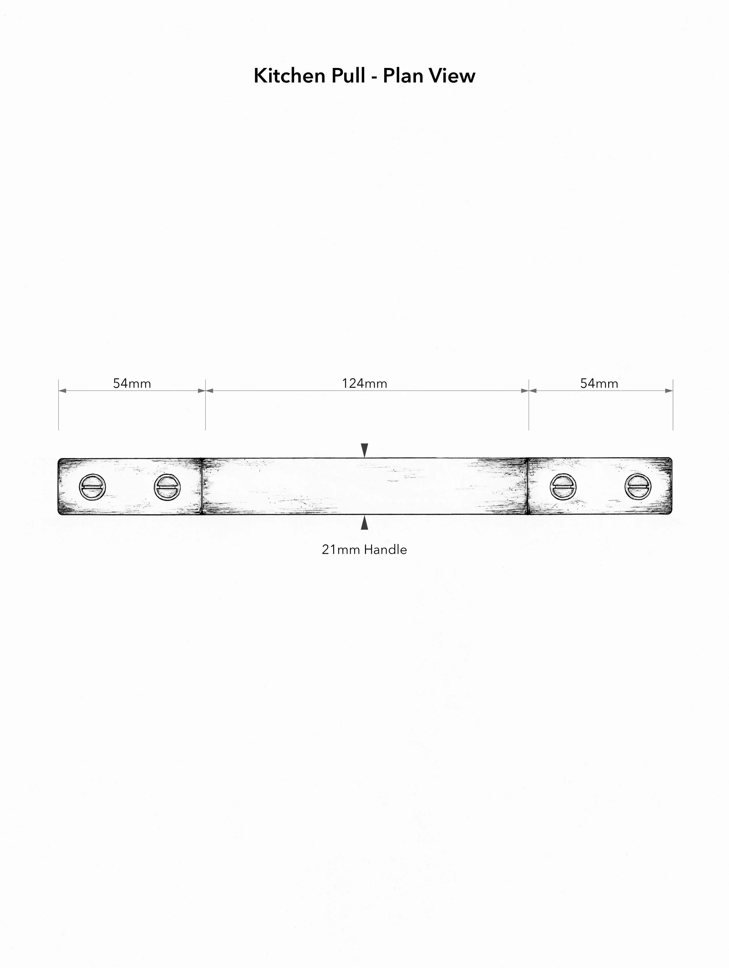 "Handmade Sand-Cast Bronze Kitchen Pull Handles – British Craftsmanship ...