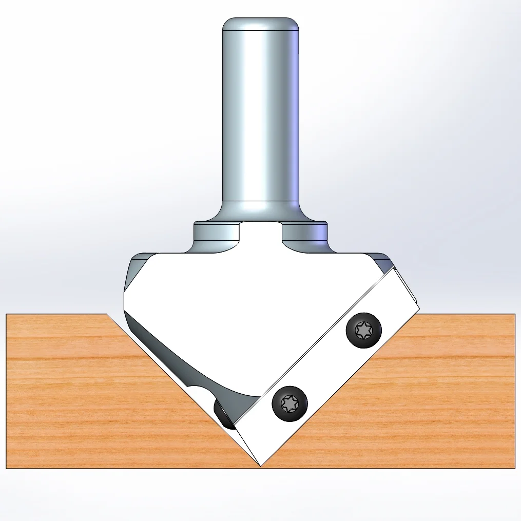 Fold Insert Router Bit | Custom Router Bit | Vexor CWT