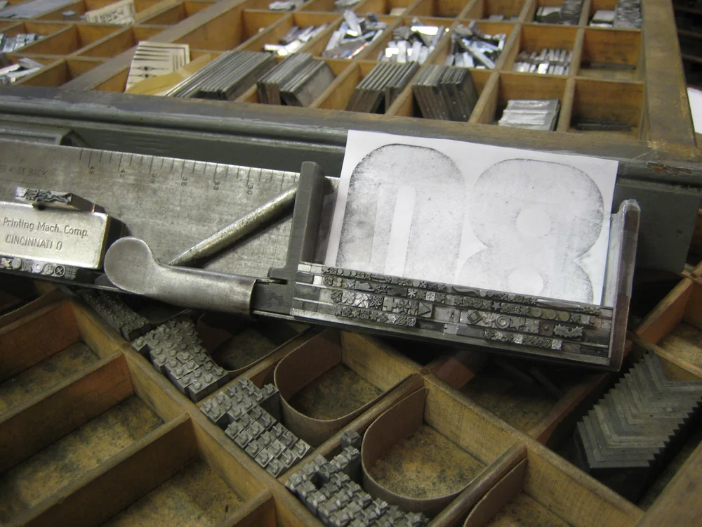 Custom Letterpress Work — Dept of Energy