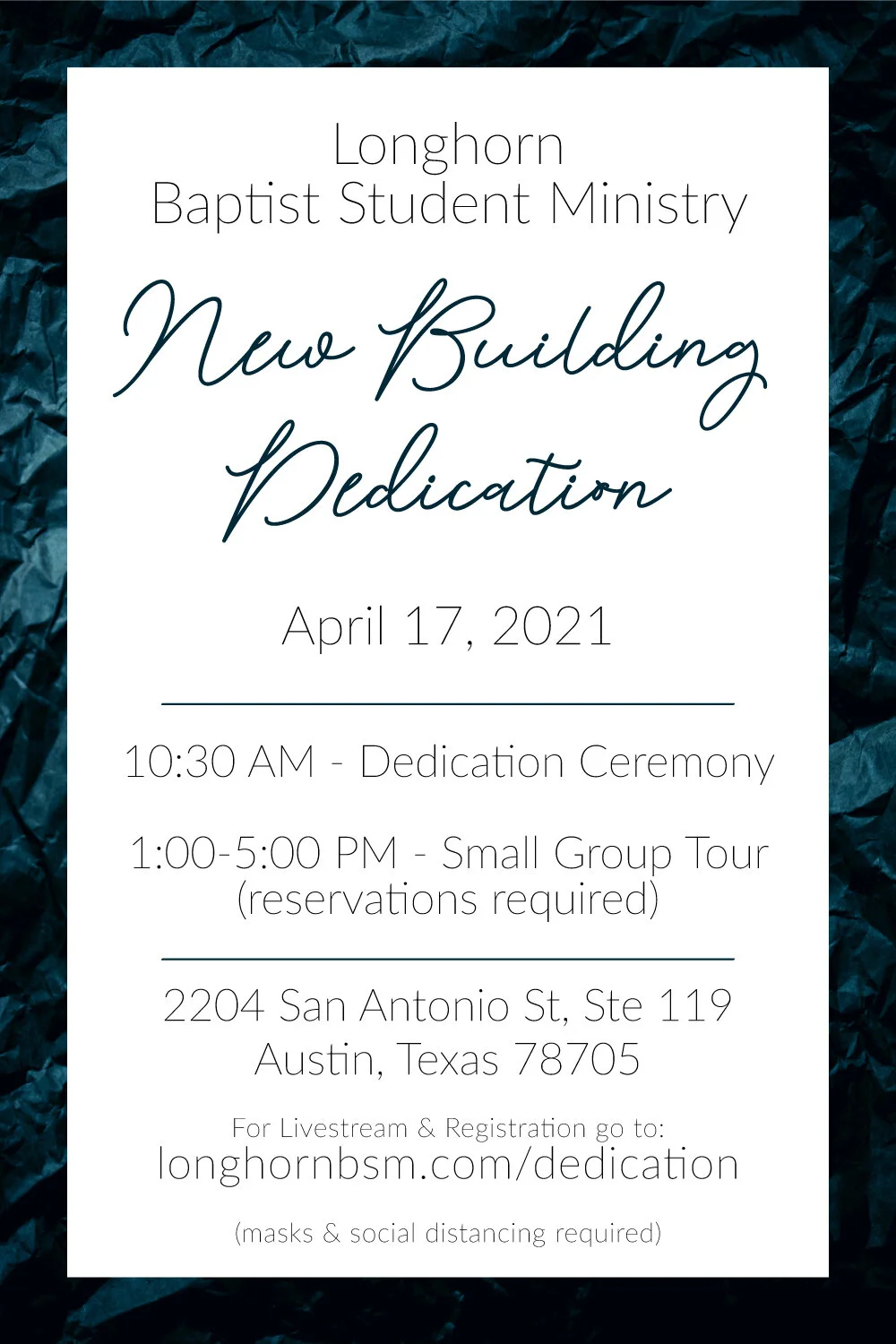 Building Dedication Invitation Wording Emergency Shelter In Spanaway