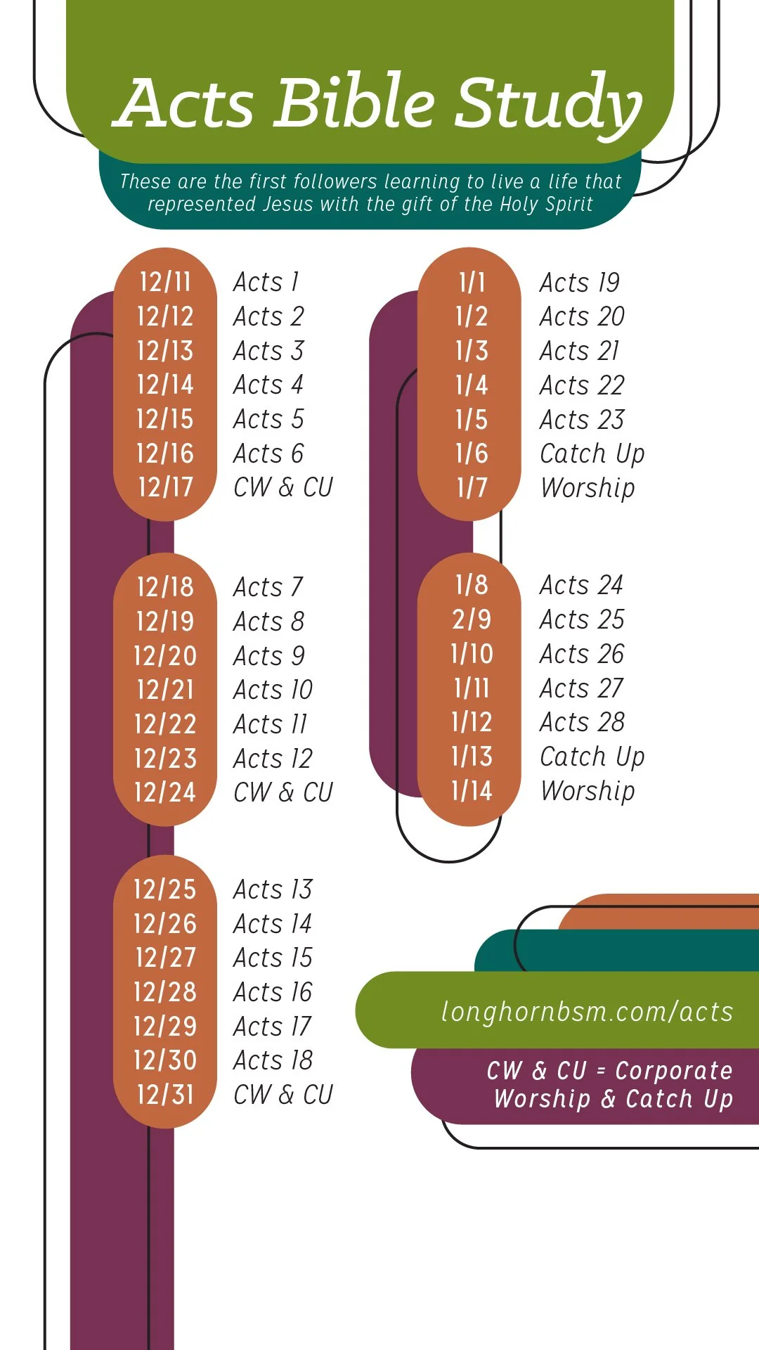Acts Study — Longhorn BSM