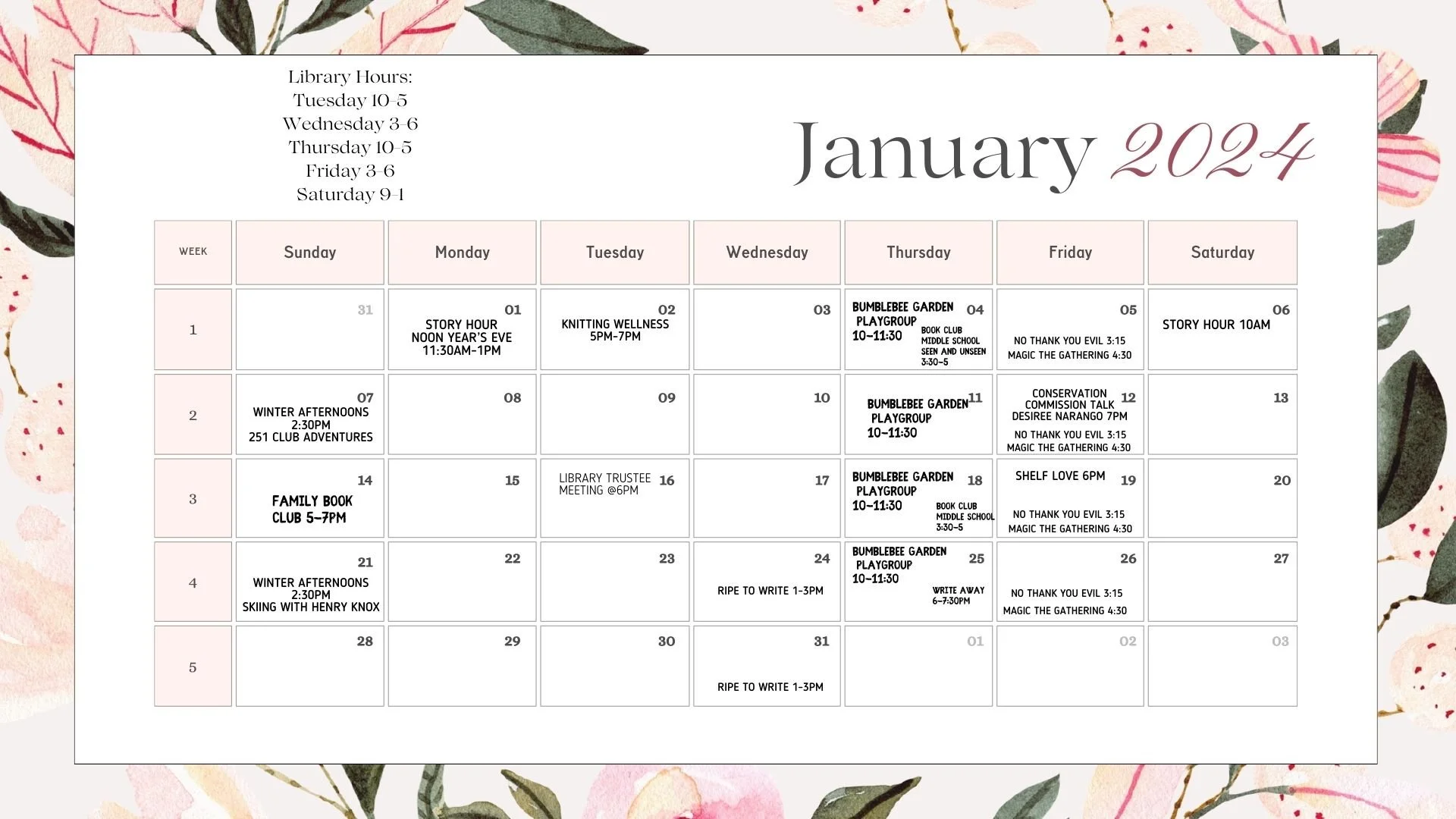 Tunbridge Public Library