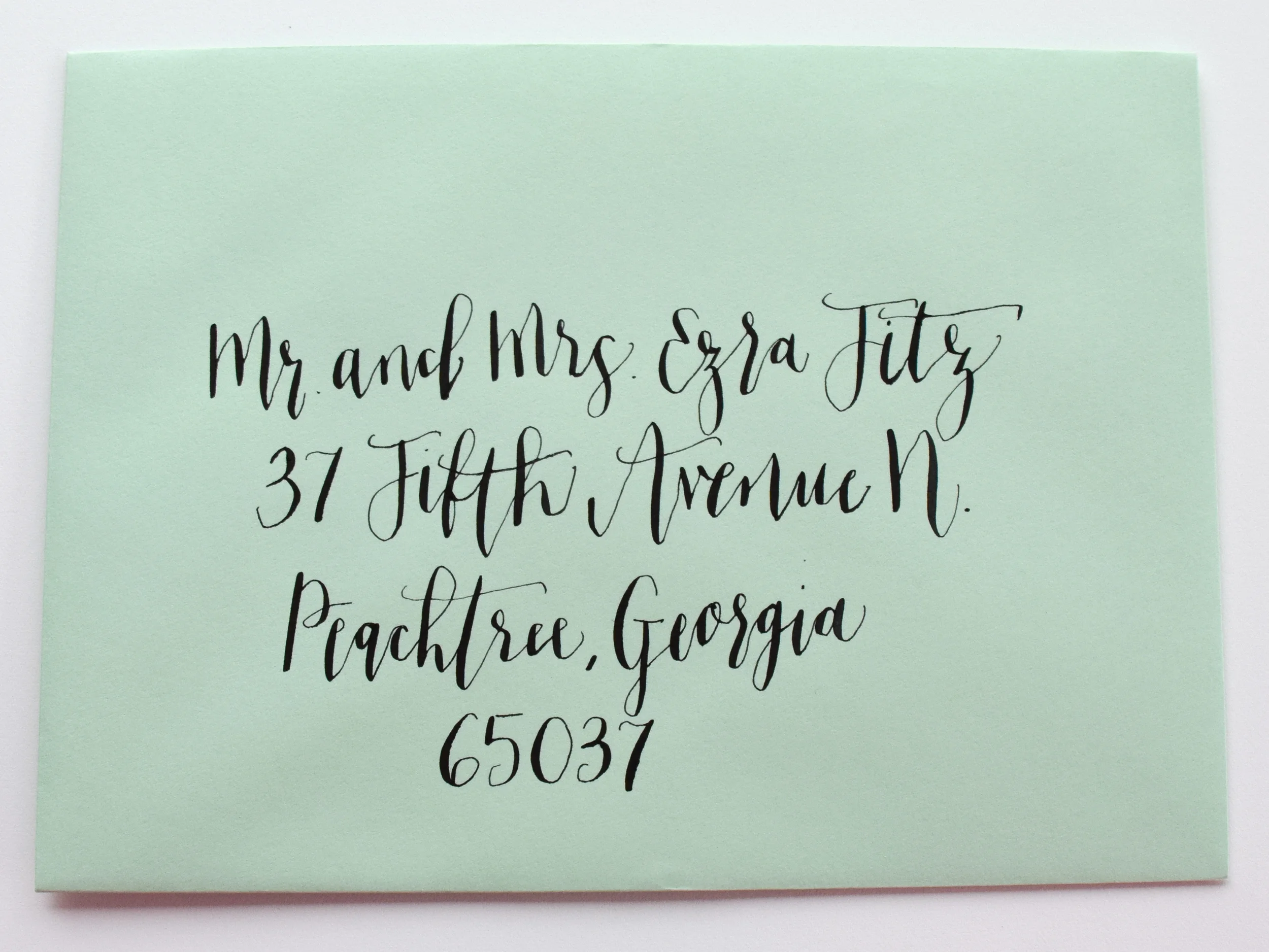 calligraphy — songbird paperie