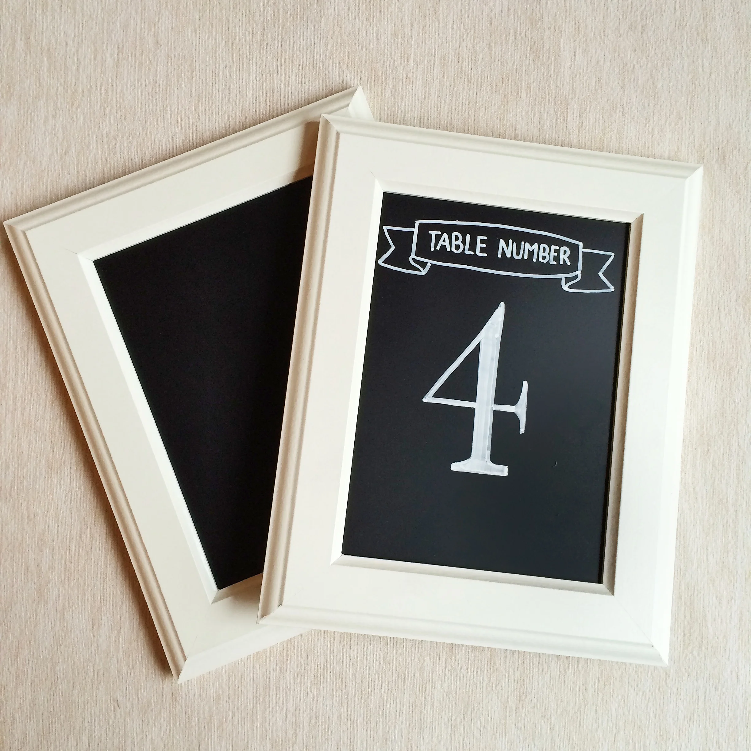 Printable Chalkboard Table Numbers