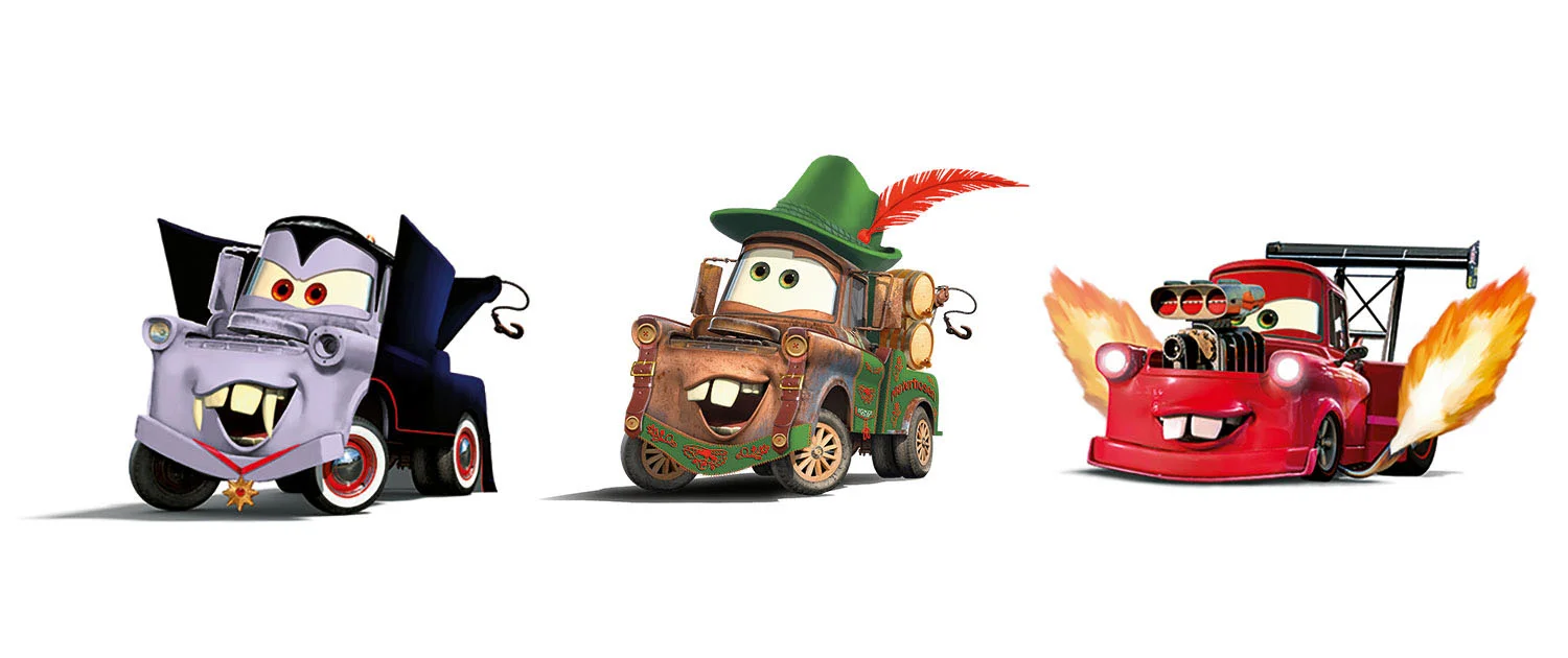 Cars 2 Mater Disguises