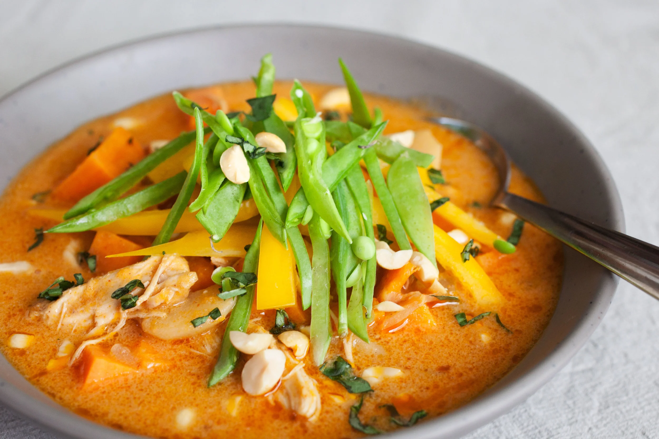 Sweet Potato and Thai Curry Soup — of the dirt