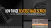 How to Use Reverse Image Search To Find A Commercial Photographer On ...