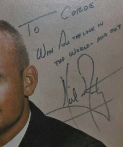 Neil Armstrong Autograph Study — Zarelli Space Authentication