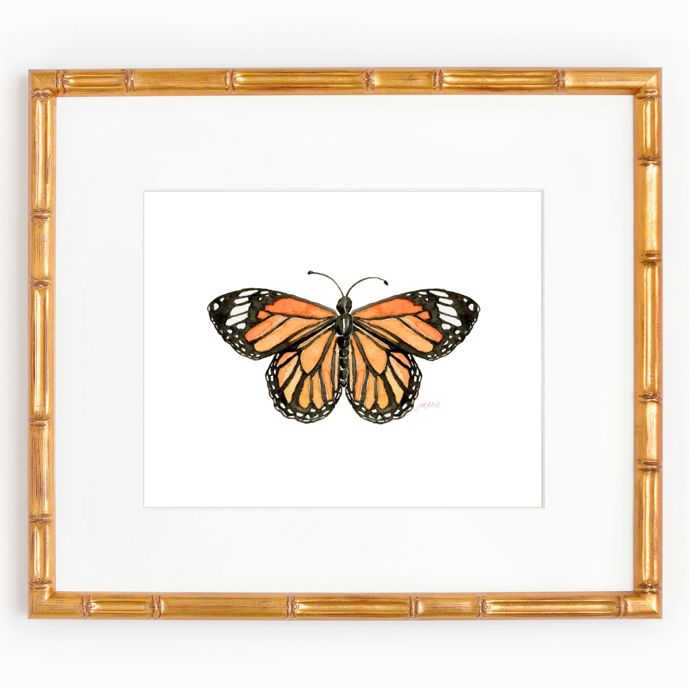 Monarch Butterfly Watercolor