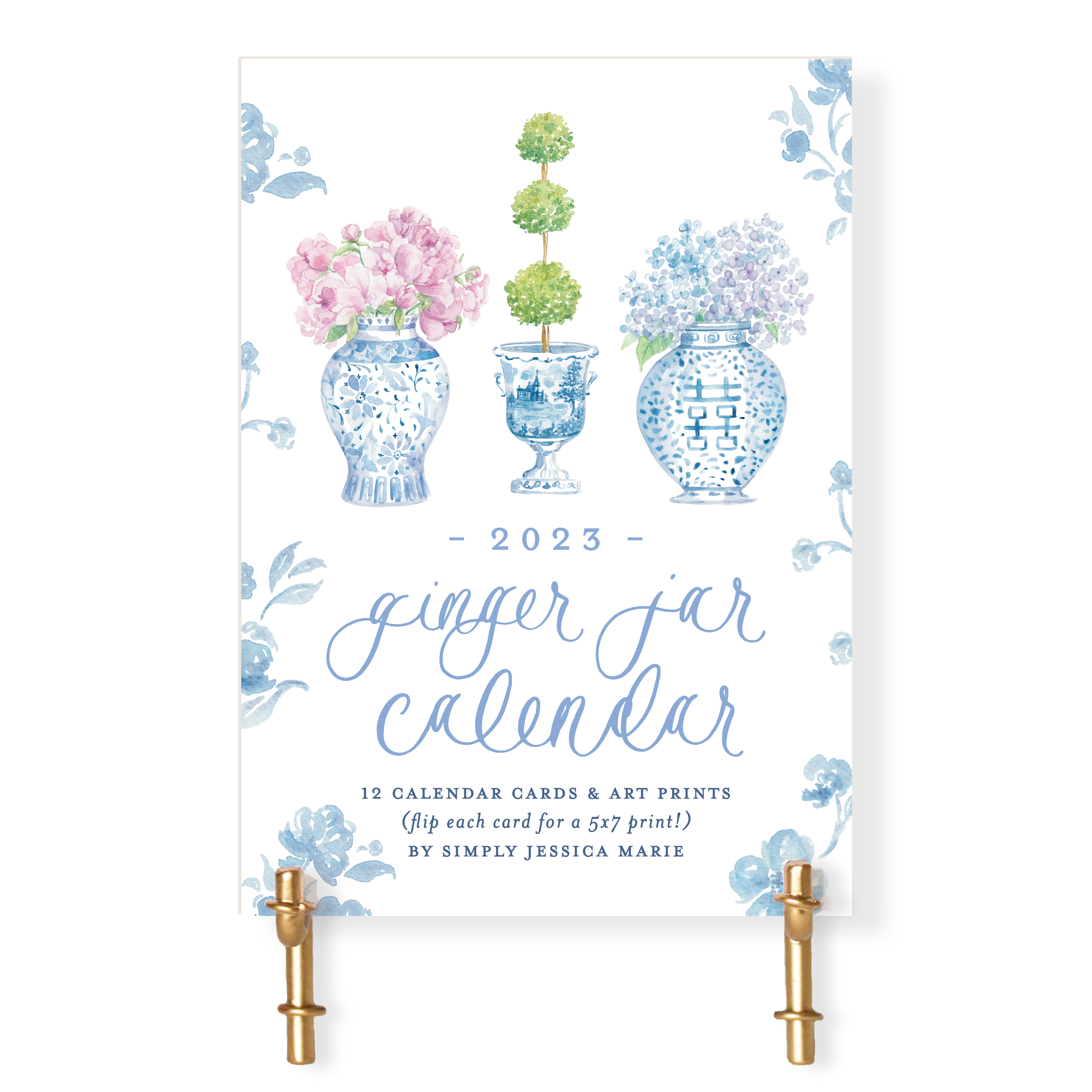2023 Ginger Jar Calendar (Easel sold separately) — Simply Jessica Marie