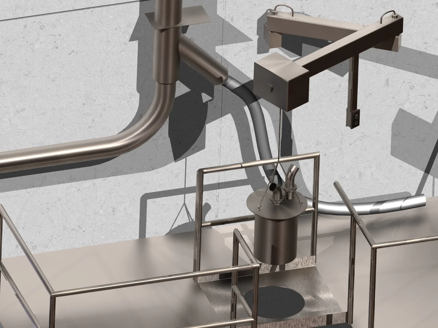 Custom Designs — Post Material Handling: sanitary stainless steel drum ...