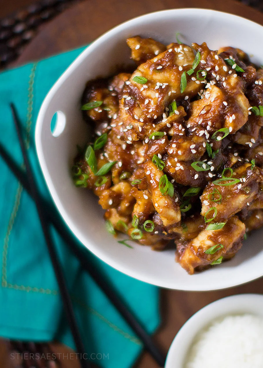 General Tso's Spicy Chicken — Jonathan Stiers