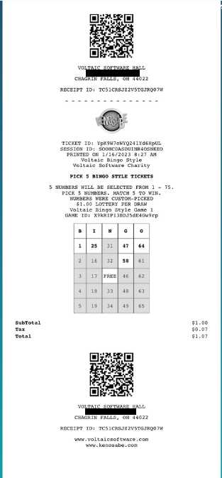 Keno — Electronic Bingo Systems