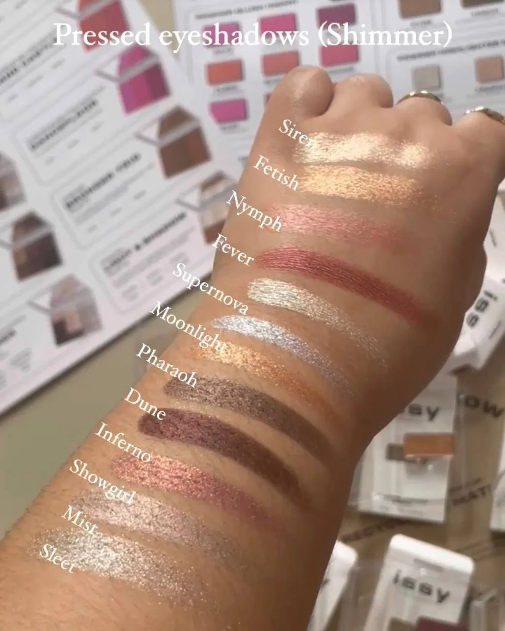 Just Issy: Swatches Of All New 52 Colors In Their Custom Palette System ...