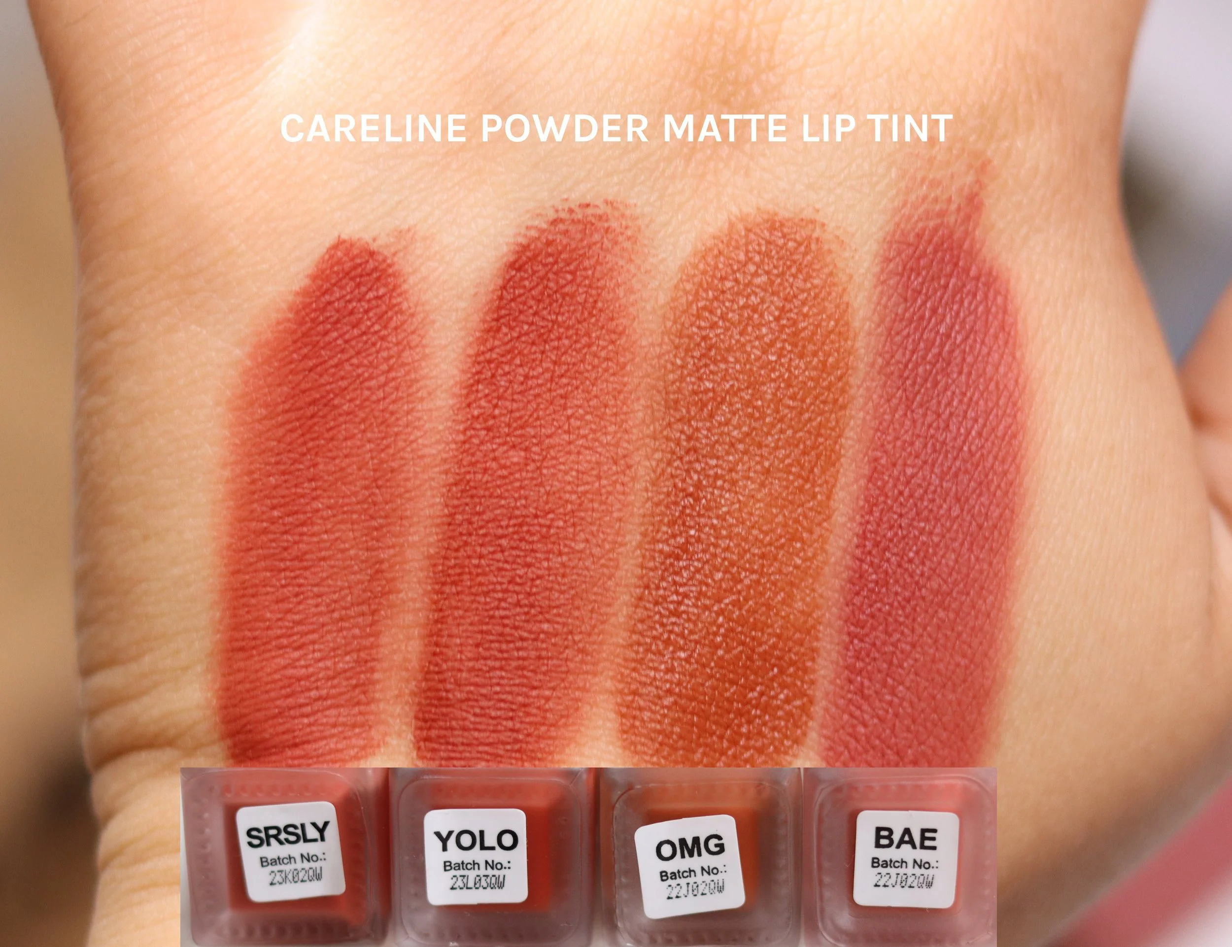 Careline Powder Matte Lip Tint: A Budget-Friendly Blush and Lip Tint in One — Project Vanity