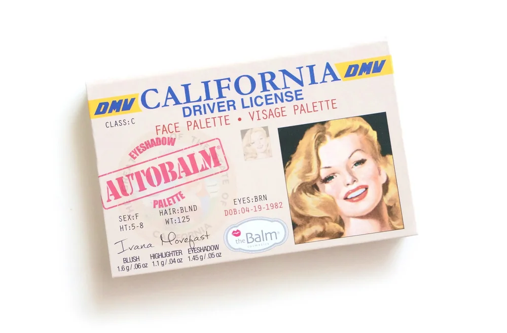 Compact and convenient: theBalm Auto Balm California Face Palette ...