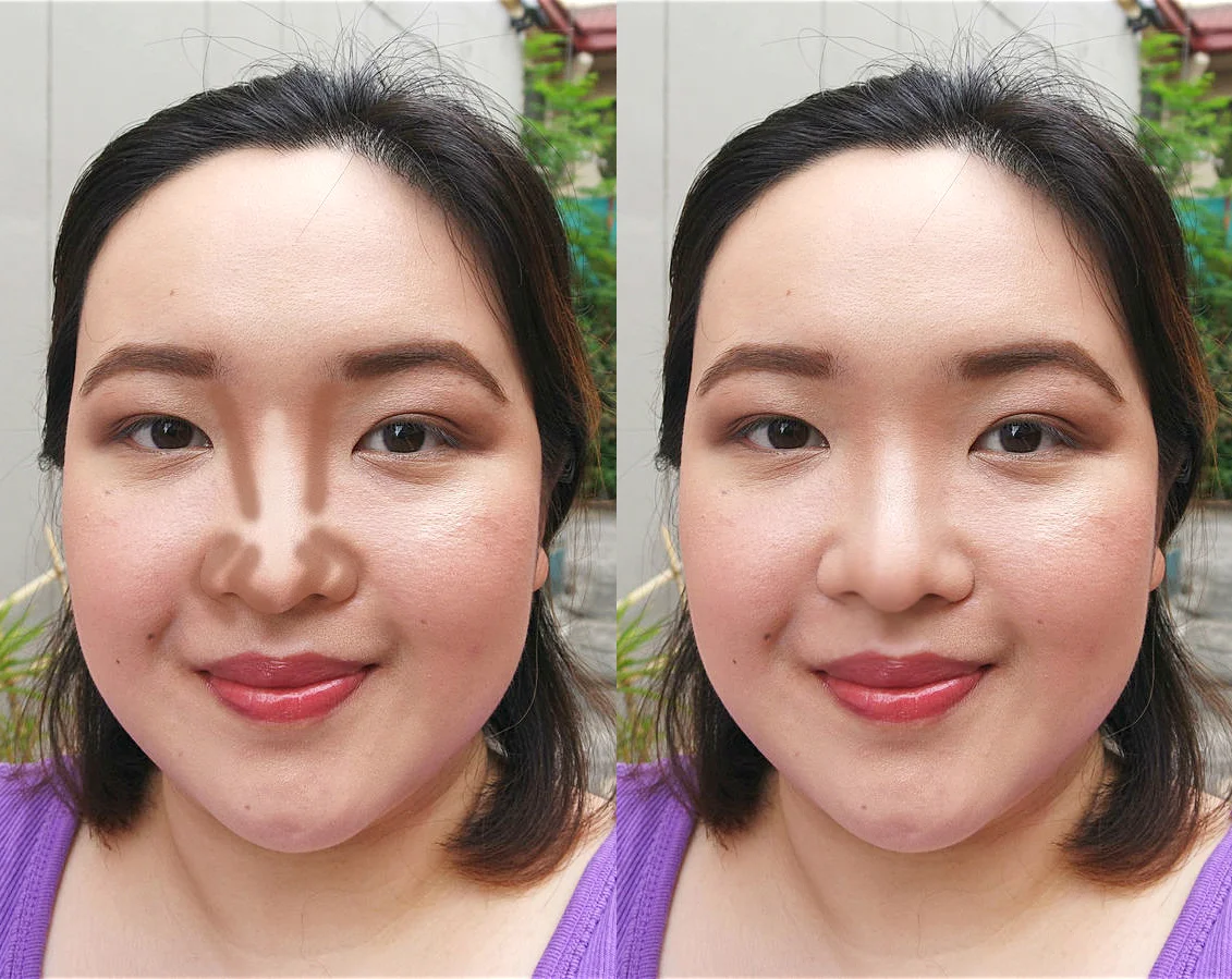Nose contouring, three ways: Here's how to get a narrower nose ...