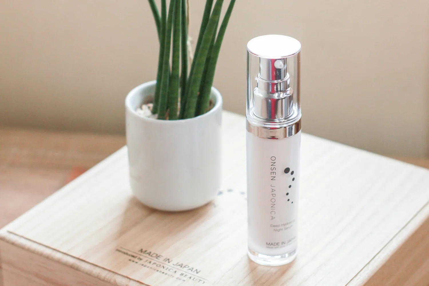 There is a skincare line made with Japanese Onsen Water — Project Vanity