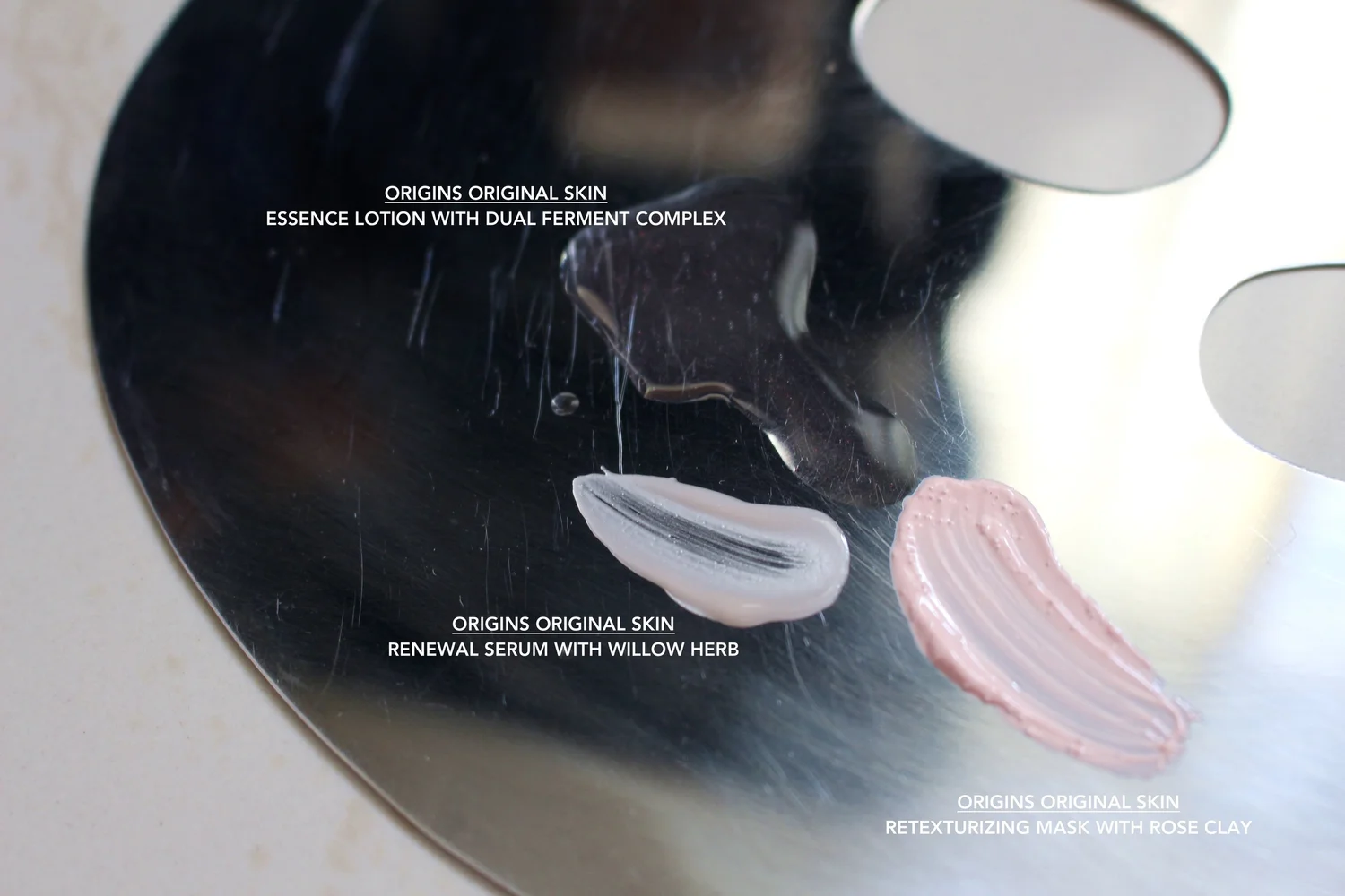 What my skin looks like after three weeks of the Origins Original Skin ...