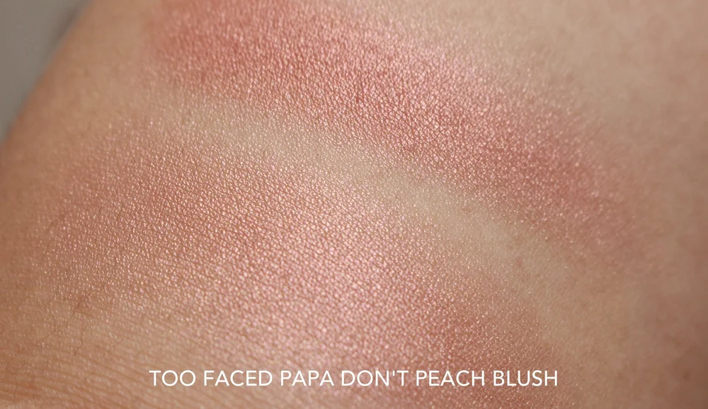 Massive Swatchfest: The Complete Too Faced Sweet Peach Collection ...