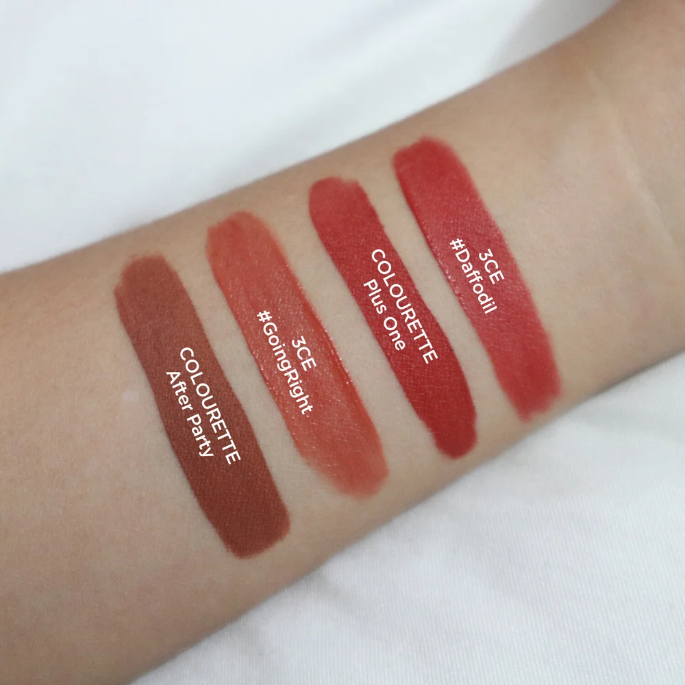 Swatches + Review: The New Colourette Velvetints — Project Vanity