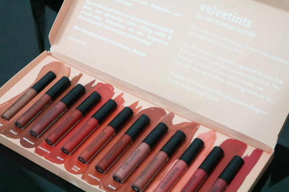 Swatches + Review: The New Colourette Velvetints — Project Vanity
